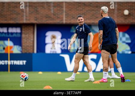 DALLAS - Marcel Sabitzer of Austria during the 2026 World Cup at ...