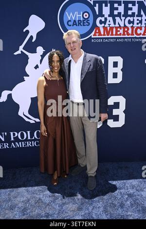 Actor Michael Rapaport with wife Kebe, Shapiro and Briggs families ...
