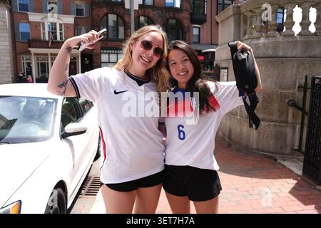 England fans in Boston ahead of their second FIFA World Cup 2026 group ...