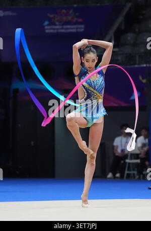 Beijing, China. 21st June, 2026. Emilia Heichel of Poland performs her ...
