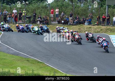 during Round 3 of The ZYN British Superbike Championship at Knockhill ...