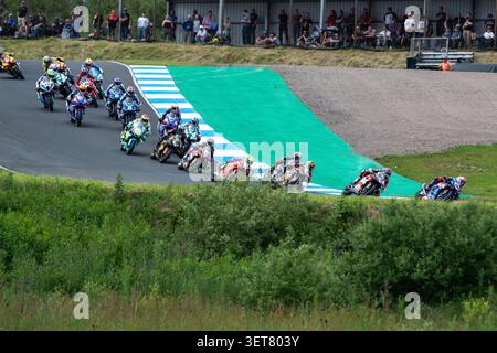 during Round 3 of The ZYN British Superbike Championship at Knockhill ...