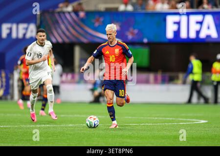 Spain forward Dani Olmo during the FIFA World Cup 2026 match against ...