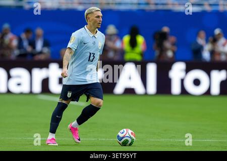 Guillermo Varela (Uruguay) controls the ball during the FIFA World Cup ...