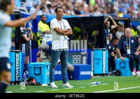 Trainer Pedro Leitao Brito (Cabo Verde) looks on during the FIFA World ...