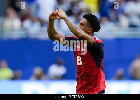Kevin Pina (Cabo Verde) celebrates after scoring his team's first goal ...