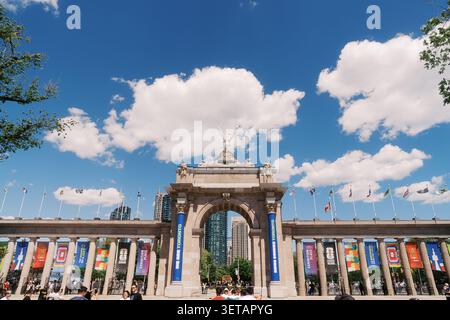 Toronto, Canada - June 20, 2026: German soccer fans walk to FIFA World ...