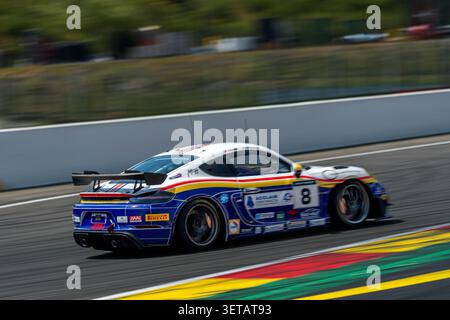Spa Francorchamps, Belgium, 21st June, 2026, Car #69 Steven Lake & Tom ...