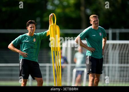 Dordrecht - Sem Valk of FC Dordrecht during the first training of the ...