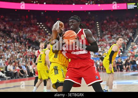 Wenyen GABRIEL (FCB), Action. Basketball BBL, Season 2025/2026 Playoff ...