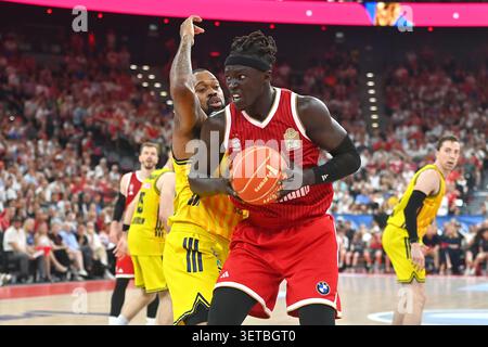 Wenyen GABRIEL (FCB), Action. Basketball BBL, Season 2025/2026 Playoff ...