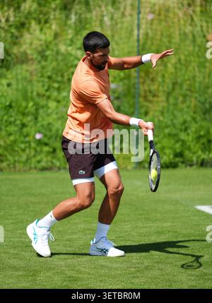ahead of the 2025 Wimbledon Championships at the All England Lawn ...