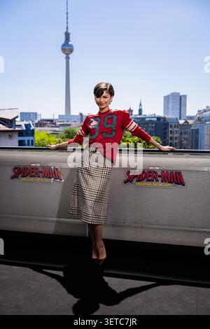 Berlin, Germany. 22nd June, 2026. Tom Holland and Zendaya, both actors ...