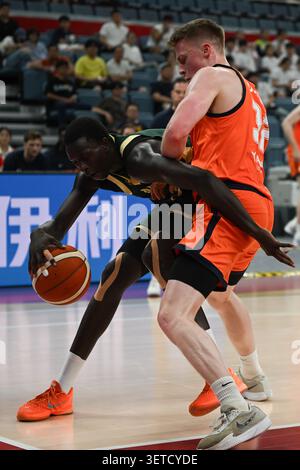 Hangzhou, China. 22 June, 2026. Sander Hollanders #6 of Netherlands ...