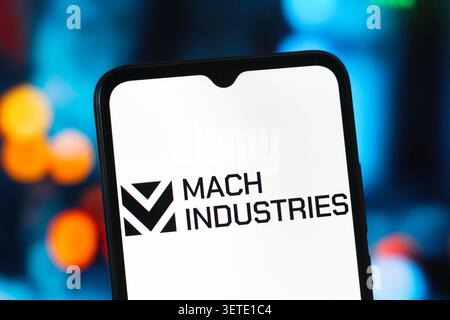 Canada. 22nd June, 2026. In this photo illustration, the Mach ...