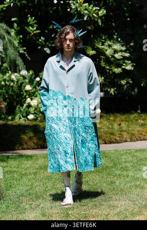 Milan, Italien. 22nd June, 2026. Joe Burrow attends THOM BROWNE ...