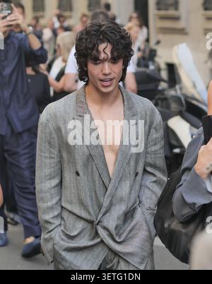 Conan Gray Milan Fashion Week - Men S/S 2027 Giorgio Armani fashion ...