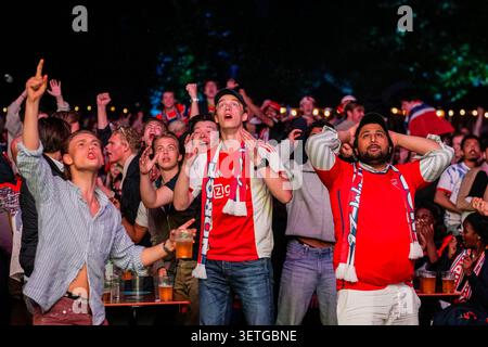Oslo 20260623. Football party during the World Cup match between Norway ...
