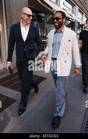 Mark Strong , Chiwetel Ejiofor Milan Fashion Week - Men S/S 2027 ...
