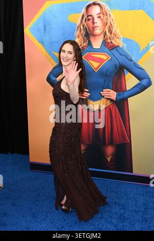 David Corenswet attending the World Premiere of DC Studios' Supergirl ...