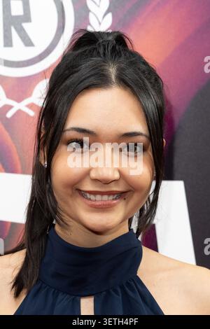 Actor Alexa Barajas attends the World Premiere of LUCKY WEEKEND at the ...