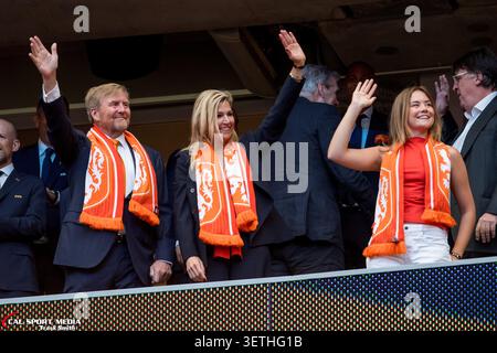 June 20, 2026: Members of the Dutch royal family wave prior to a FIFA ...