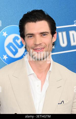 David Corenswet attending the World Premiere of DC Studios' Supergirl ...
