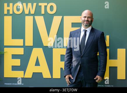 Sam Kass attends "How To Live On Earth" World Premiere at Odeon Luxe ...
