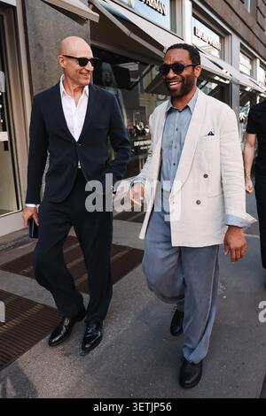 Mark Strong , Chiwetel Ejiofor Milan Fashion Week - Men S/S 2027 ...