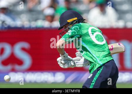 66, Gaby Lewis of Ireland in action batting during the ICC Women's T20 ...