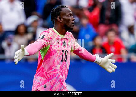 Benjamin Asare of Ghana gestures during the FIFA World Cup 2026 Group L ...