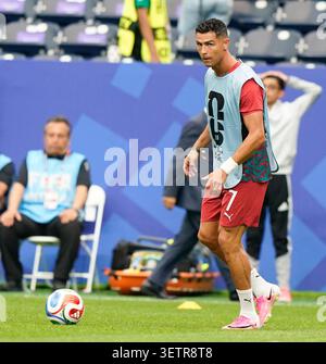 June 23, 2026: Portugal forward Joao Felix (11) controls the ball ...