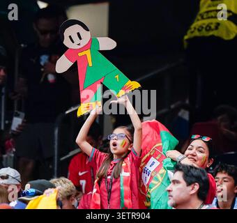 Portugal fans during pregame of the FIFA World Cup 2026: Portugal vs ...