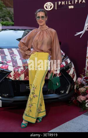 Jaydy Michel attends the Toyota España x Philippa 1970 photocall at the ...
