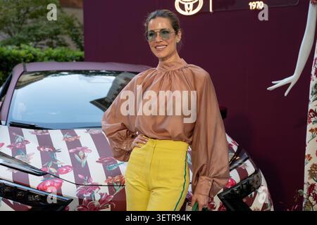 Jaydy Michel attends the Toyota España x Philippa 1970 photocall at the ...