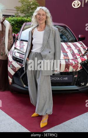 Pino Montes attends the Toyota España x Philippa 1970 photocall at the ...
