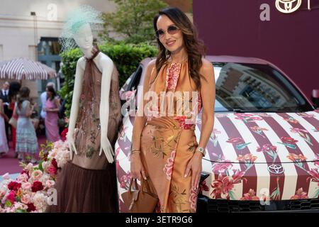 Ana Antich attends the Toyota España x Philippa 1970 photocall at the ...