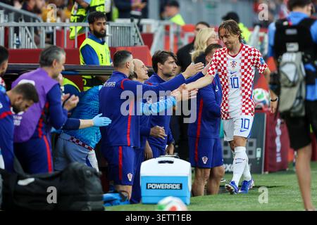 Toronto, Canada. 23rd June, 2026. Croatia fan during the 2026 FIFA ...