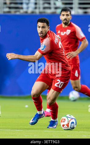 June 22 2026 Algeria forward Amine Gouiri (9)controls the ball against ...