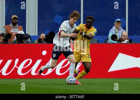 Anthony Gordon of England in action during the FIFA World Cup 2026 ...