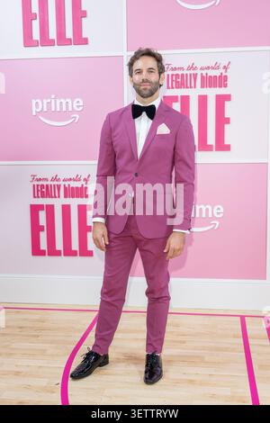 Brad Harder attends the "Elle" Season 1 World Premiere at SVA Theater ...