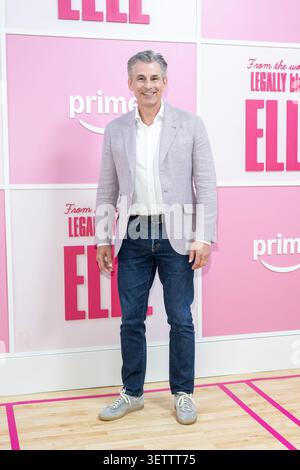 Mike Hopkins attends the "Elle" Season 1 World Premiere at SVA Theater ...