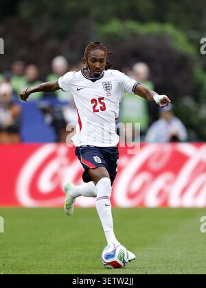 Djed Spence of England in action during the FIFA World Cup 2026 Group L ...