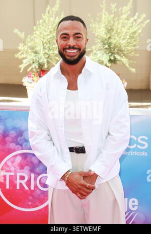 Tyler West seen attending the TRIC Awards 2026 at Grosvenor House in ...