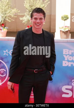 Lewis Cope seen attending the TRIC Awards 2026 at Grosvenor House in ...