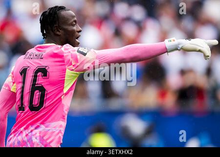 Benjamin Asare of Ghana gestures during the FIFA World Cup 2026 Group L ...
