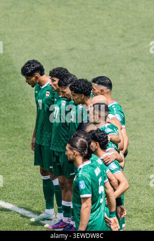 TORONTO, ON - JUNE 26: An Iraq supporter is seen before the FIFA World ...