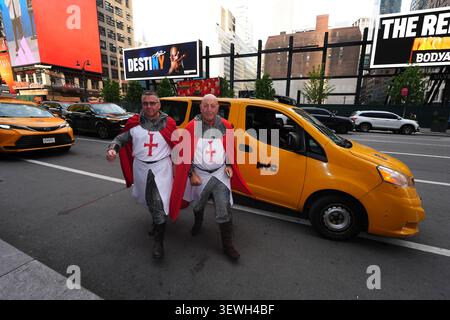 England fans leave the New York New Jersey Stadium. After England’s ...