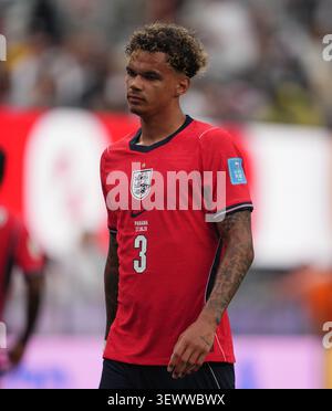 Nico O'Reilly of England looks on during the FIFA World Cup 2026 Group ...