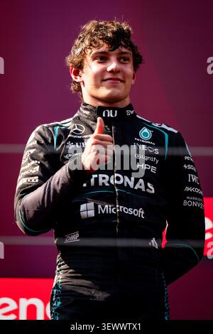 Andrea Kimi Antonelli (Mercedes-AMG Petronas F1 Team, Italien, #12) bei ...